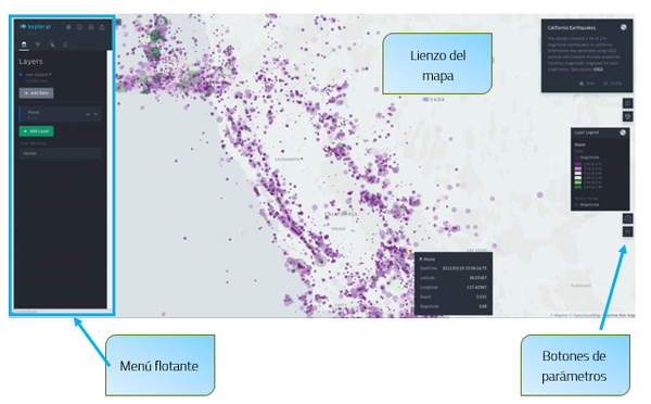 Kepler, a powerful open source geospatial analysis tool for large-scale data