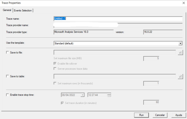 SQL Server Profiler para Power BI